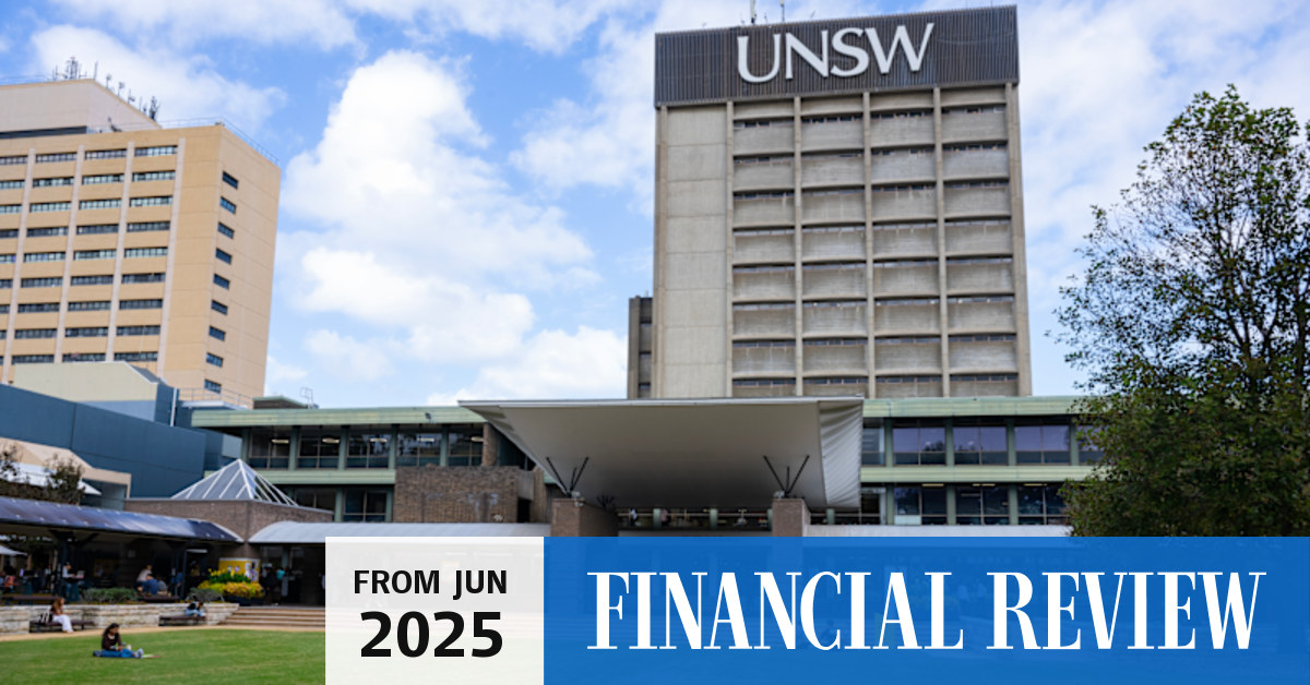 UNSW top Aussie uni in world university rankings as Melbourne and ...