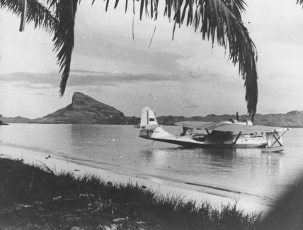 Powerhouse to lower historic flying boat from the ceiling after 30 years