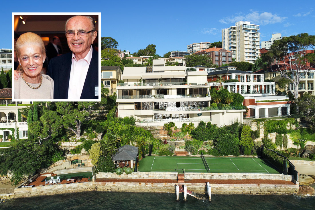 Half of Point Piper luxury property Edgewater in Sydney sold to John ...