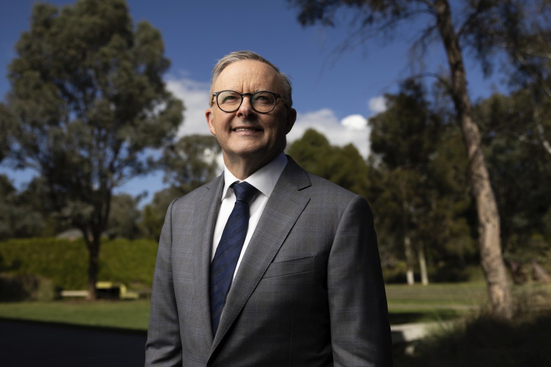 Anthony Albanese keeps his feet on the ground a year into his first term