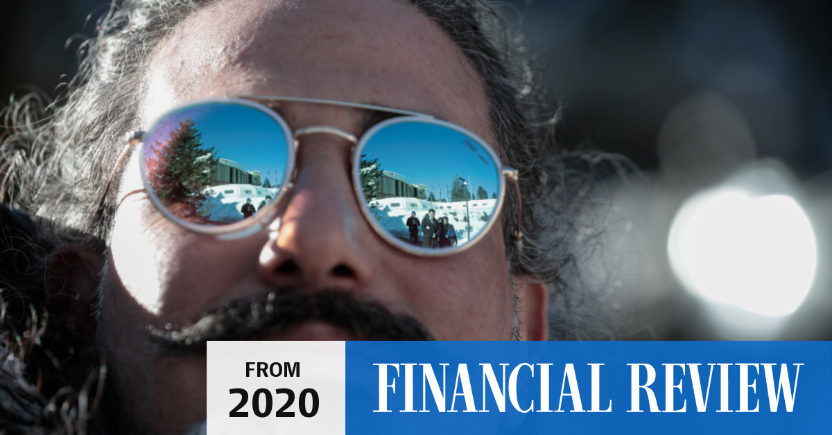 The Davos crowd look on the bright side