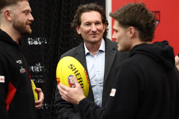 AFL News 2026: James Hird meets with Essendon president Andrew Welsh in ...