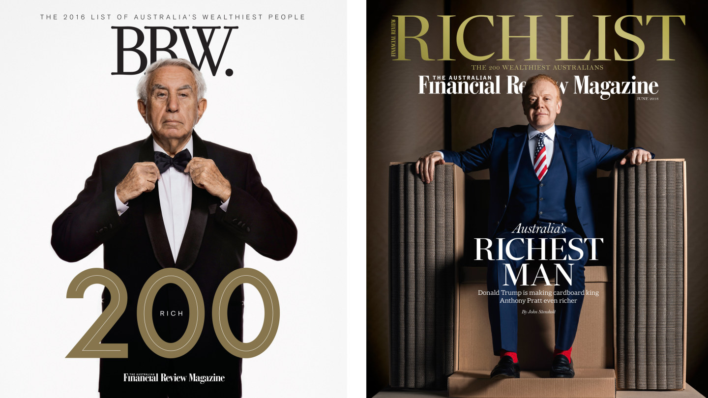 AFR Rich List 2023: The 40-year roller coaster ride of the list ranking ...