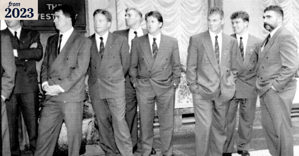From the Archives, 1993: Chic Aussie cricketers beguile the British press