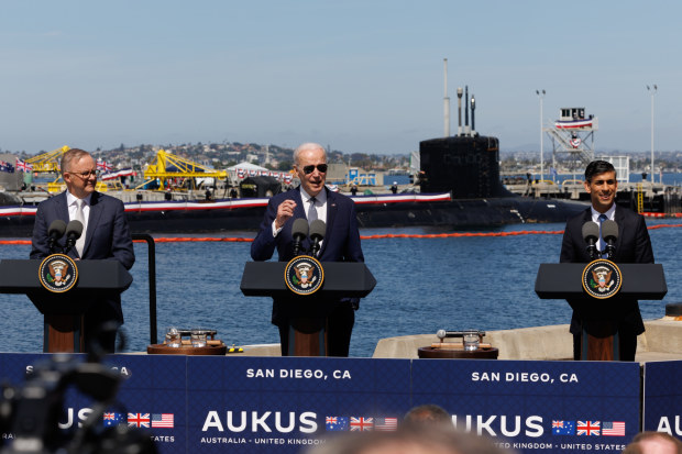 AUKUS announcement: The grim reality behind Anthony Albanese, Joe Biden ...