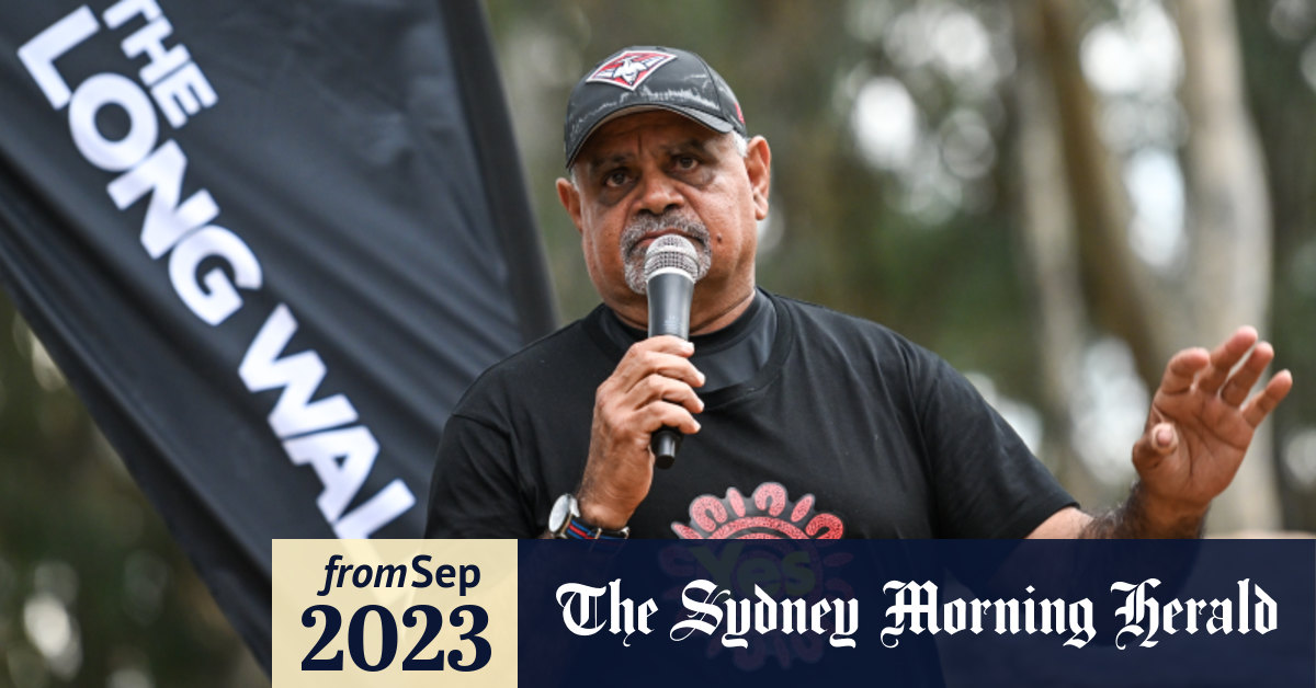 Voice to parliament: Michael Long walks the talk to Canberra