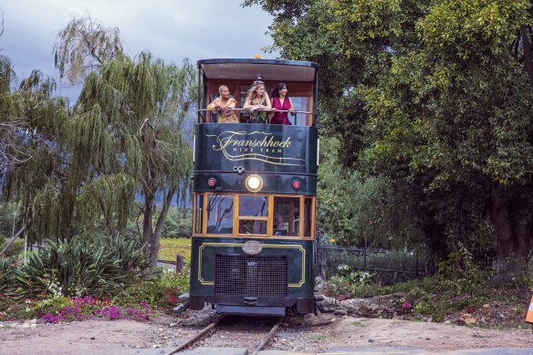 A unique wine tram allows all visitors to enjoy the wines of beautiful ...