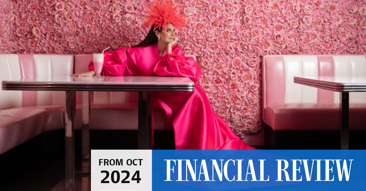 Jackie Frank, daughter of the late Melbourne socialite Lillian Frank ...