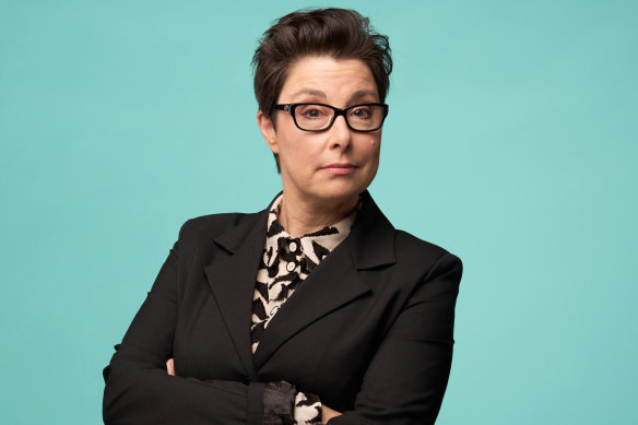 English broadcaster Sue Perkins on her driving desire to escape middle age
