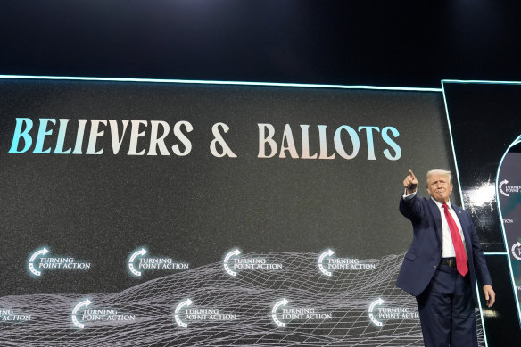 Trump appears without his bandage as FBI confirms he was struck by a bullet