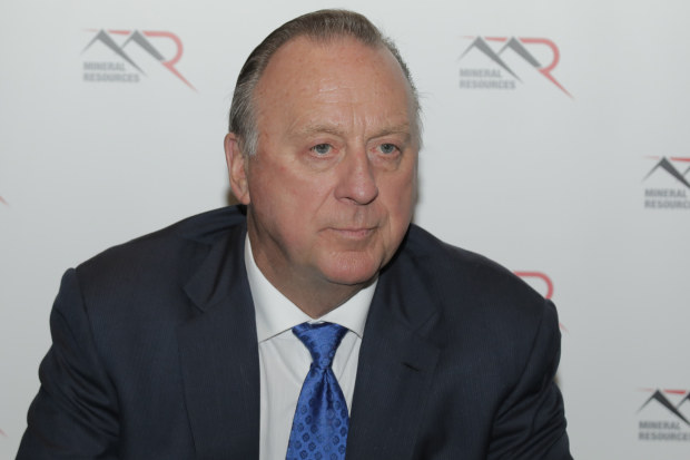 Mineral Resources chief Chris Ellison