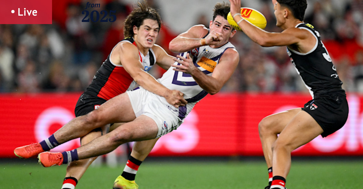 AFL 2025 round eight: St Kilda Saints v Fremantle Dockers scores ...