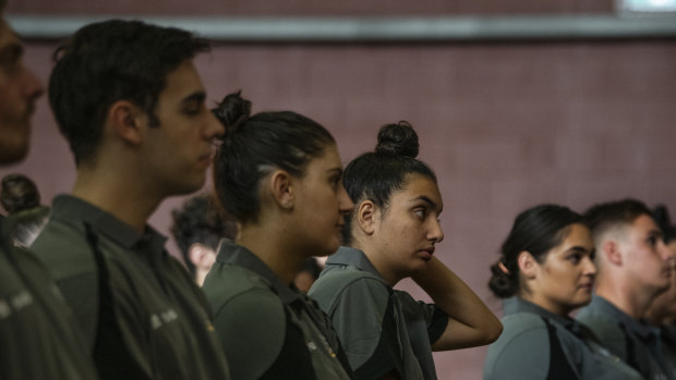 Take pride in that uniform, aspiring Indigenous police officers told