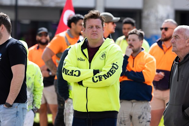 Zach Smith, CFMEU national secretary, steps down in shock move