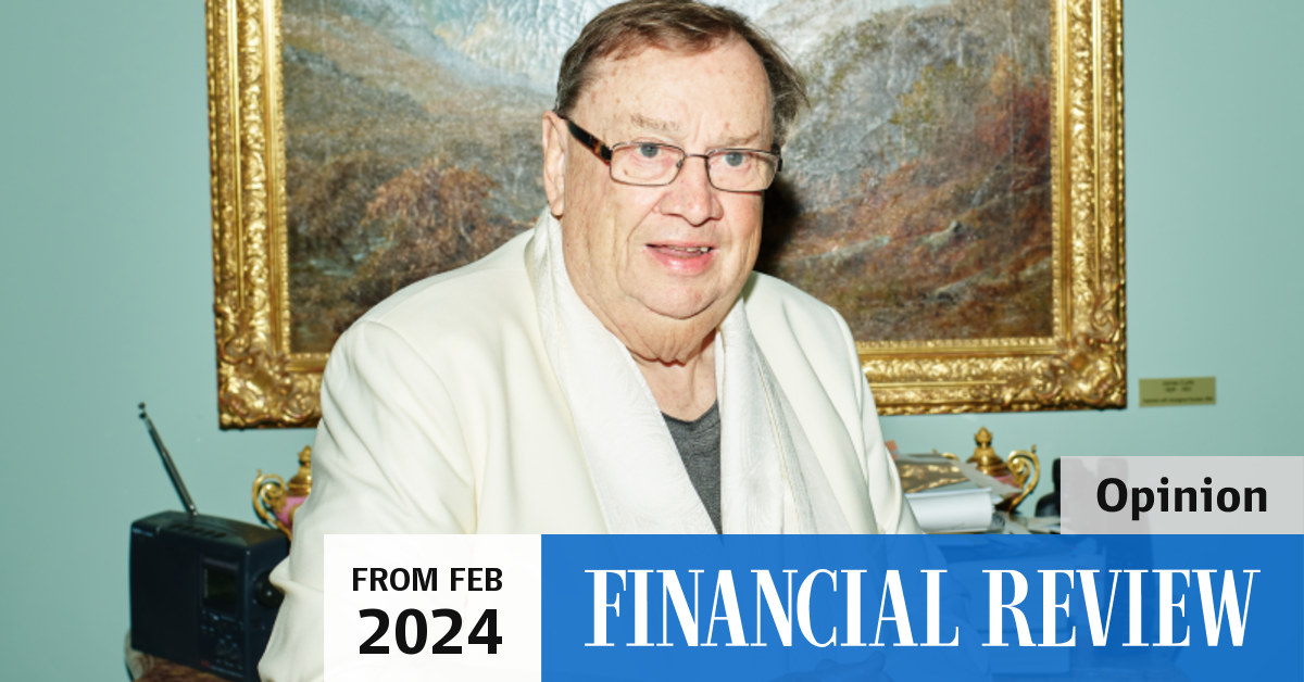 ‘The last cheque that I write bounces’: vale Harold Mitchell