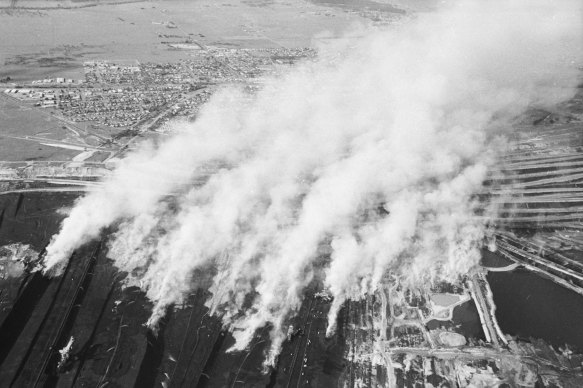 From the Archives, 1977: Firefighters battle Morwell coal mine inferno