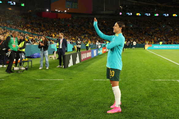 Sam Kerr is not just a very naughty girl; she might as well be the messiah