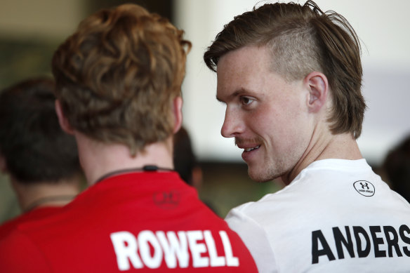 'Opposites attract': The origins of Rowell and Anderson's bond