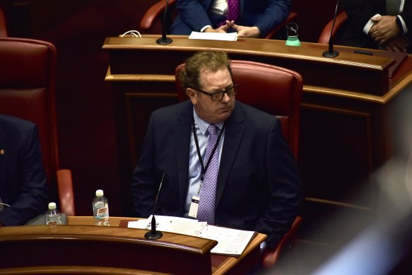 Labor delivers bad news to Ben Dawkins on his first day in WA parliament