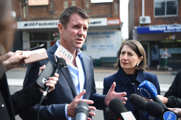 NSW election: Former premier Mike Baird defends asset sell-offs