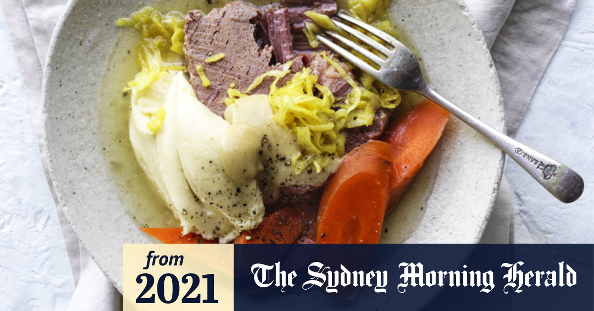 Neil Perry recipe: corned silverside with mustard sauce