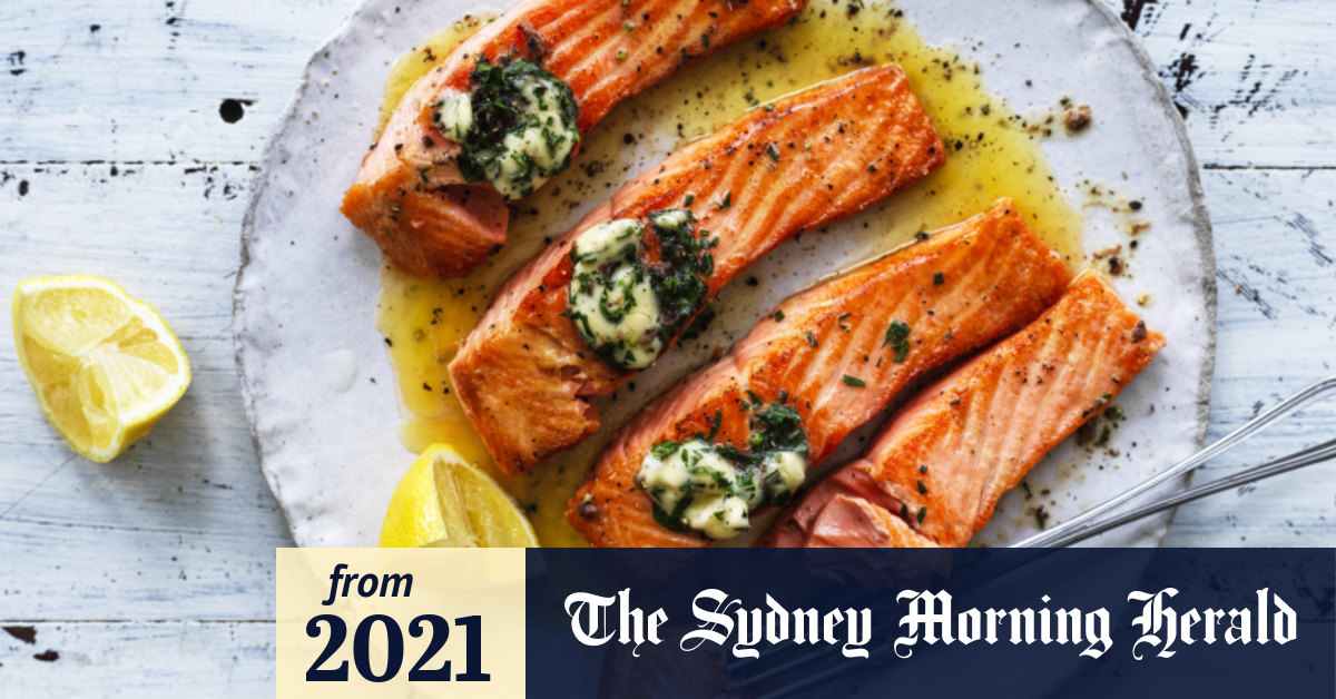 Neil Perry recipe: grilled ocean trout with garlic, rosemary and ...