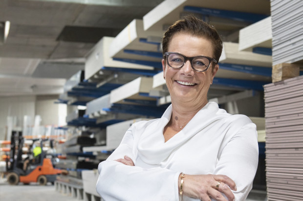 CSR’s Julie Coates bullish despite construction squeeze