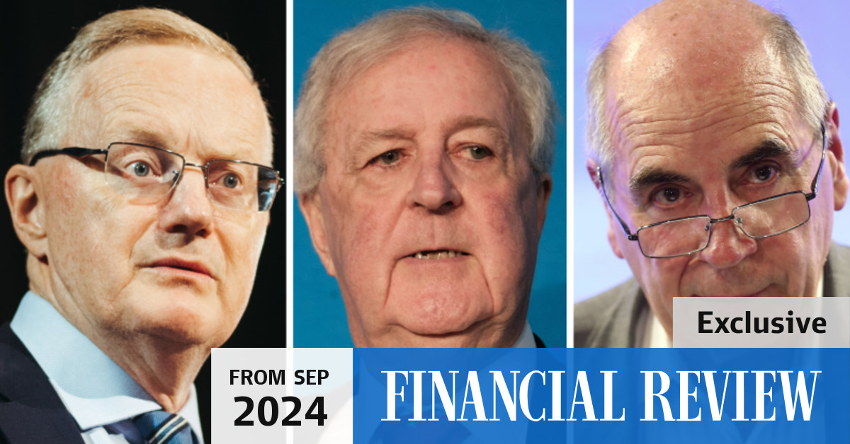 RBA interest rates board: Ian Macfarlane, Bernie Fraser, Philip Lowe ...