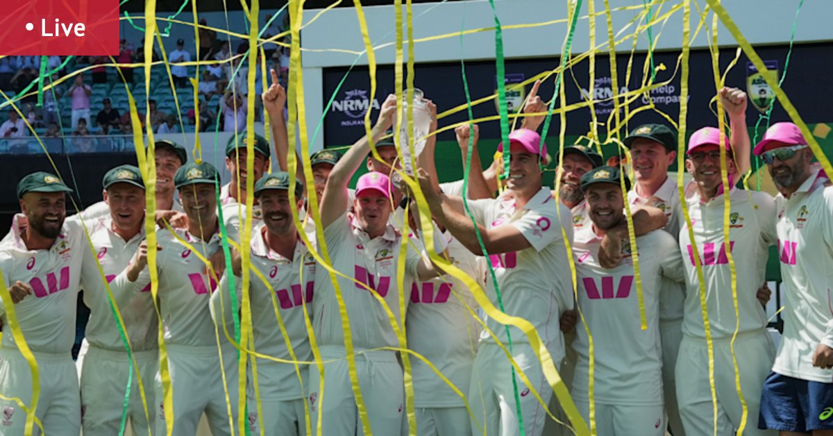 Sydney Ashes Test day five: Australia vs England fifth Test day 5 ...