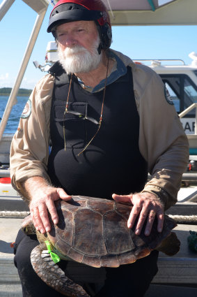 Turtle conservationist honoured for 50 years of protecting threatened ...