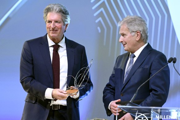 Martin Green wins Millennium Technology Prize