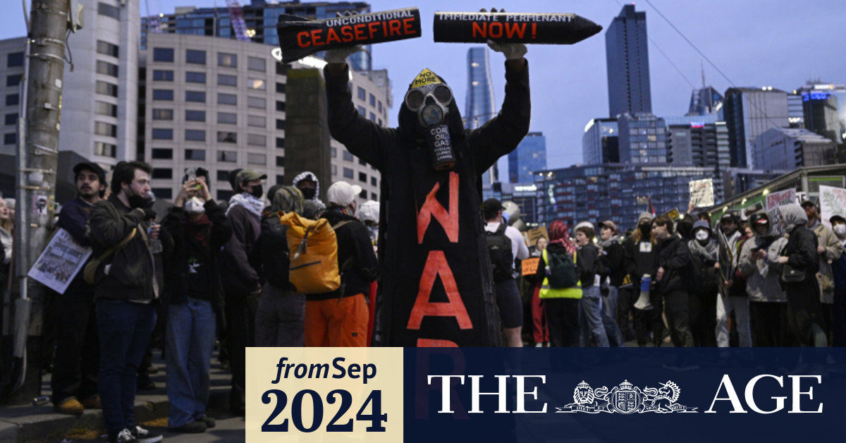 Melbourne protests: What is the Land Forces expo?