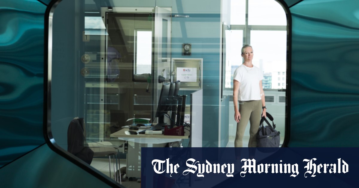 24 hours inside Australia’s first metabolic chamber