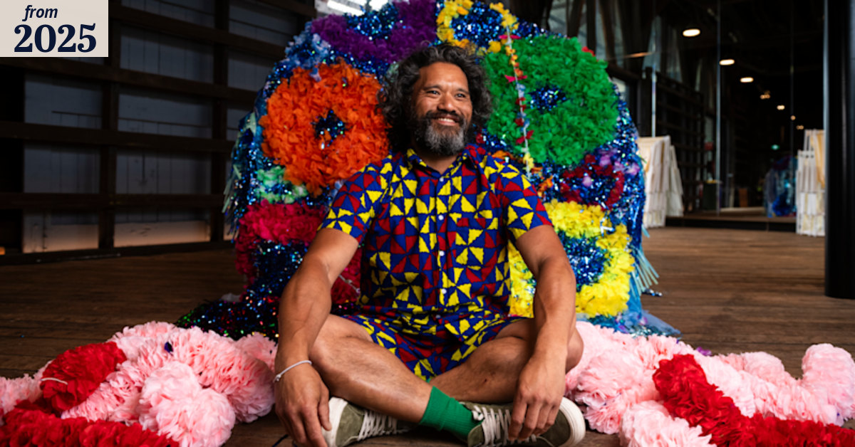 Sydney Festival artist Telly Tuita and Tongpop