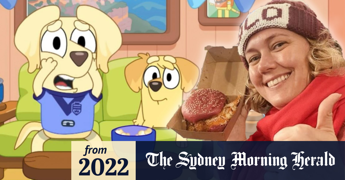 Bluey: the Blues-loving Janelle who bleeds maroon in real life