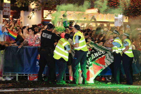 Pro-Palestinian protesters charged following Mardi Gras incident