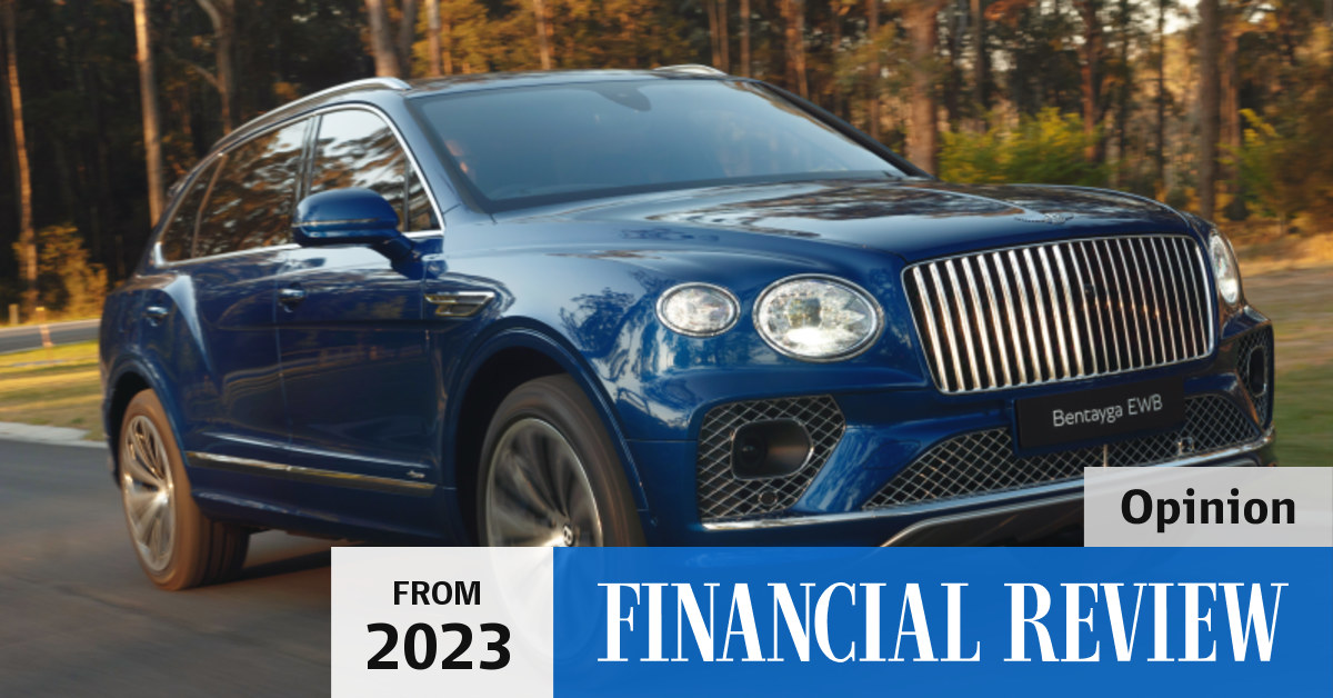 The new $514,500 Bentley Bentayga EWB’s luxurious rear compartment is ...