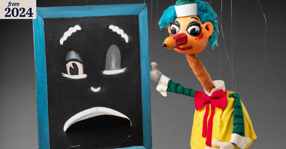 Mr Squiggle: Australian children’s television puppet and drawings in ...