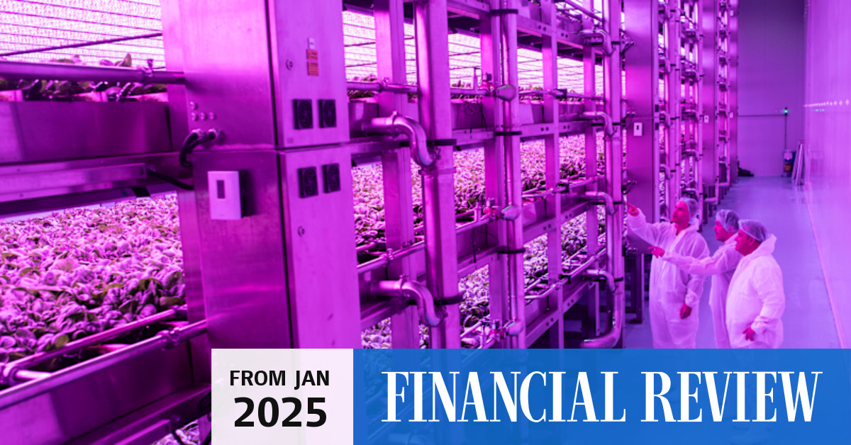 Stacked Farm secures $150m for Melbourne’s biggest vertical farm