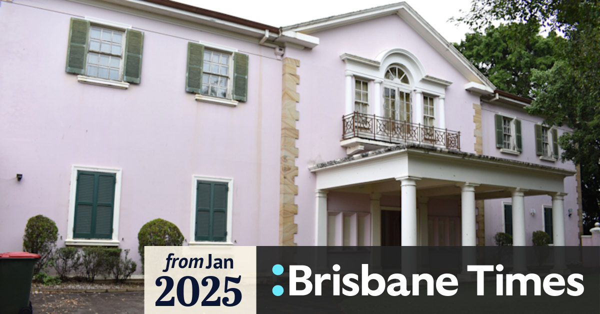 When was the famous ‘pink mansion’ built? Take the Brisbane Times quiz