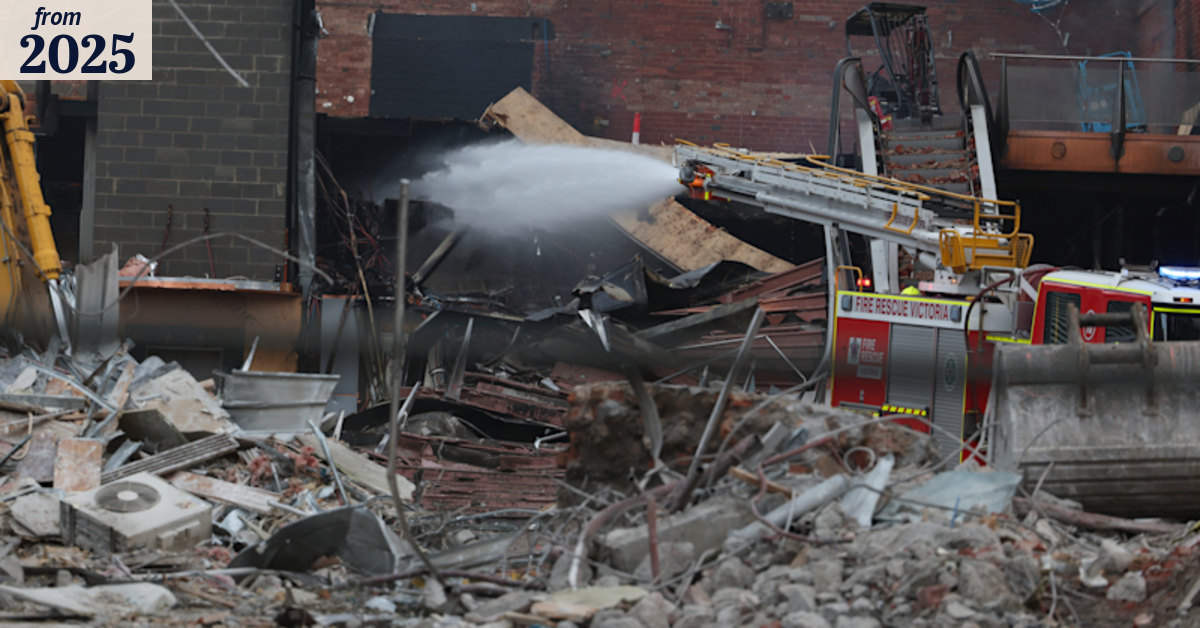 Jam Factory fire: Firefighters battle blaze at Chapel Street precinct