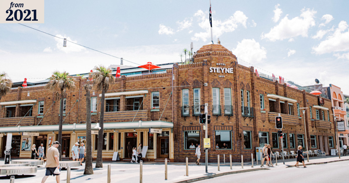 Manly’s Hotel Steyne in makeover defined by sand and sky