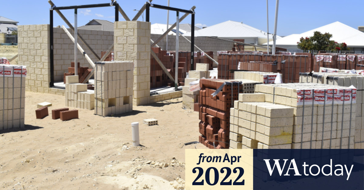 WA building: Home build costs jump in WA as supply disruptions hit ...
