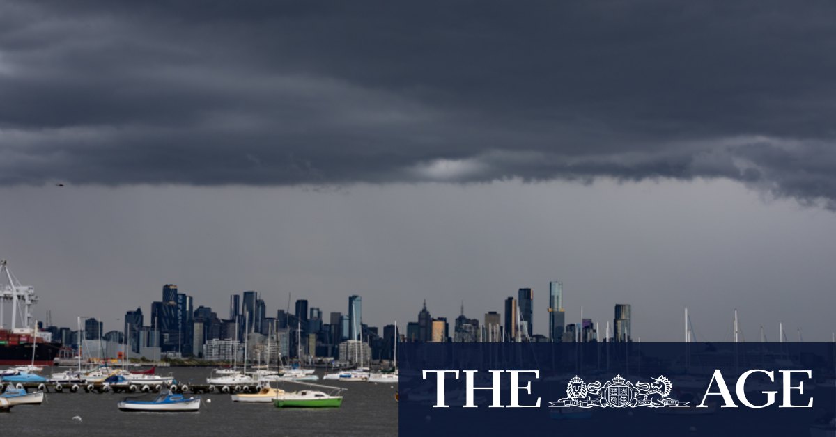 Severe thunderstorms forecast for Melbourne with giant hail and flash ...