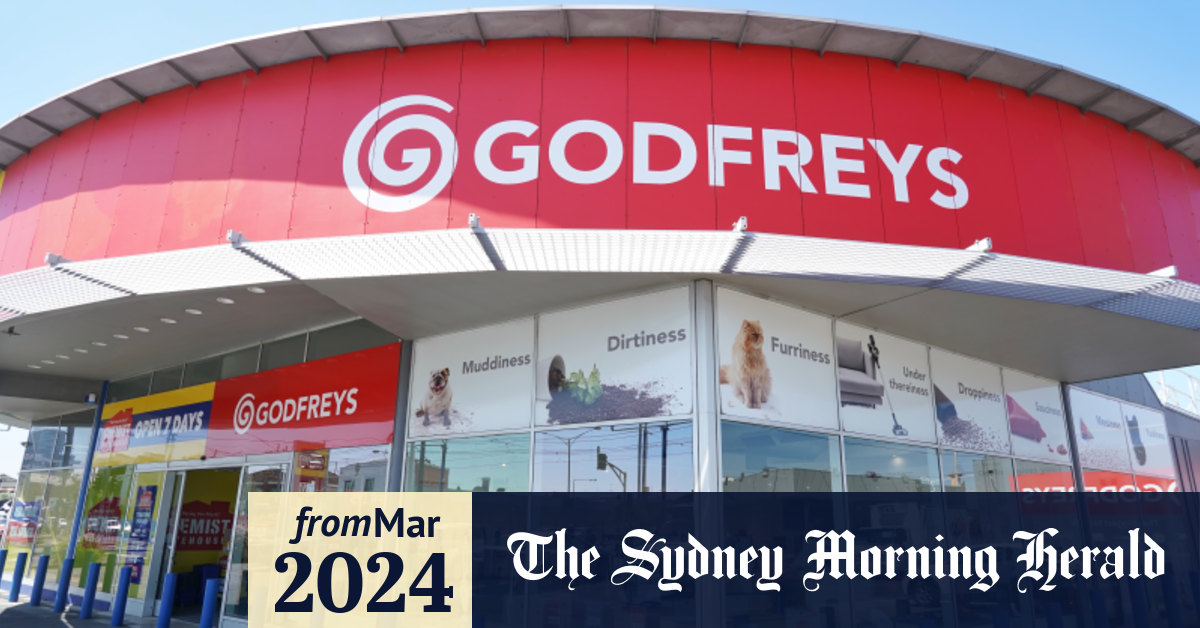 Godfreys stores prepare to shut down in two months