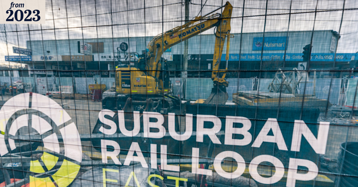 Melbourne infrastructure: Future Suburban Rail Loop funding hangs on ...