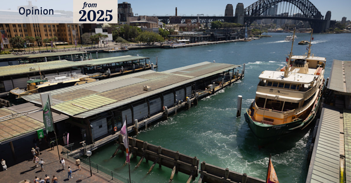 Circular Quay improvements: Time for a new vision