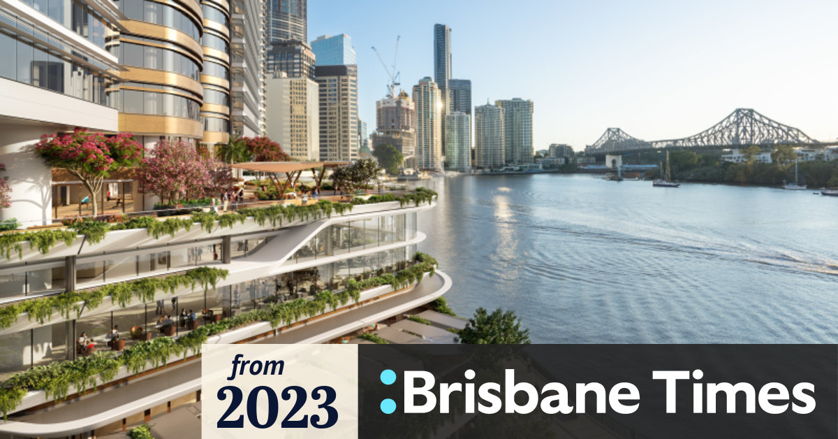 $2.5 billion Waterfront Brisbane project gets a facelift before it’s ...