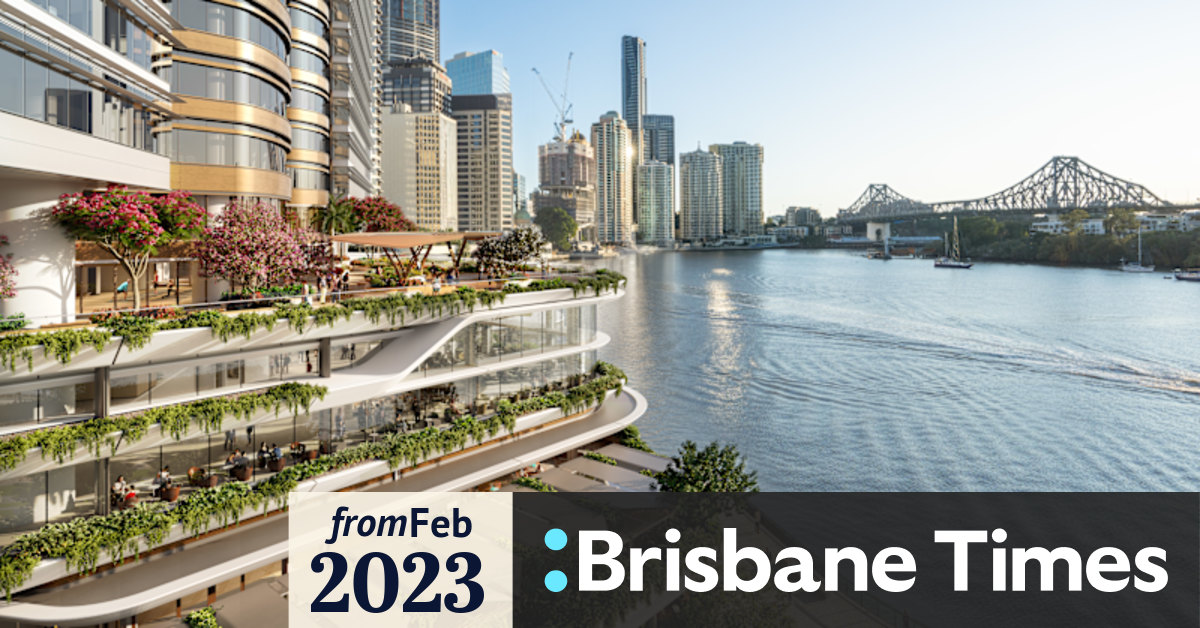 $2.5 billion Waterfront Brisbane project gets a facelift before it’s ...