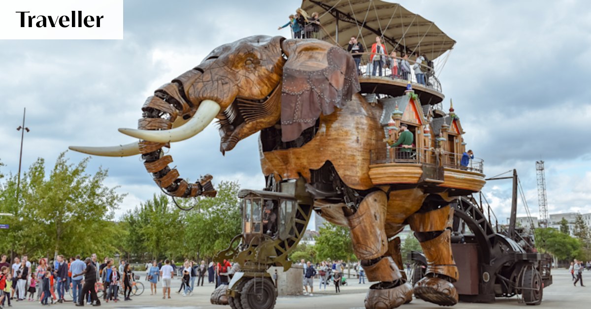 Les Machines de l’ile, Nantes, France: How a gigantic, mechanical ...